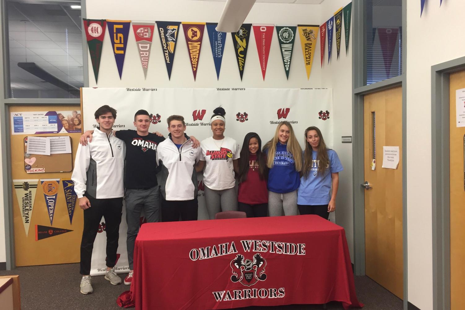 Seven Athletes Sign National Letters Of Intent Wednesday Westside Wired