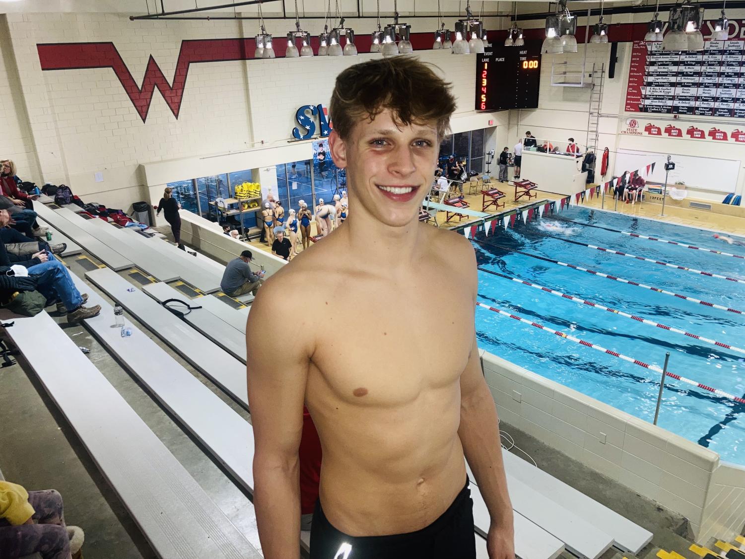 Westside’s Nate Germonprez ready to make history at state swim meet ...